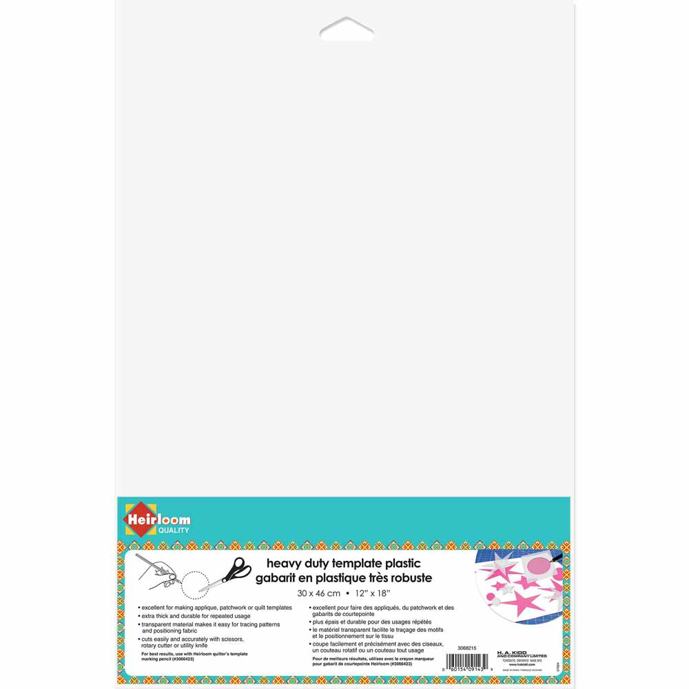 Heavy Duty Template Plastic - 30cm x 46cm (12" x 18 ...