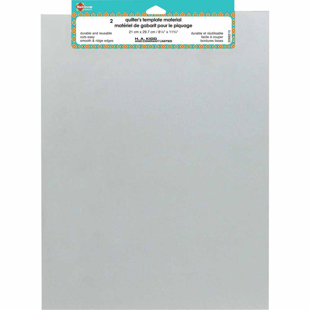 Quilter's Template Material - 280mm x 215mm (11" x 8.5 ...