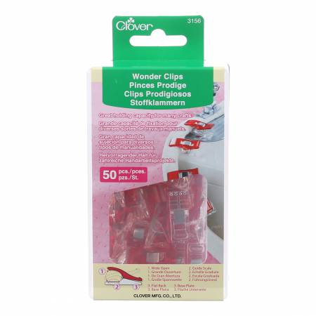 Wonder Clips - 50 pieces (Red) – keystonemoderncreative