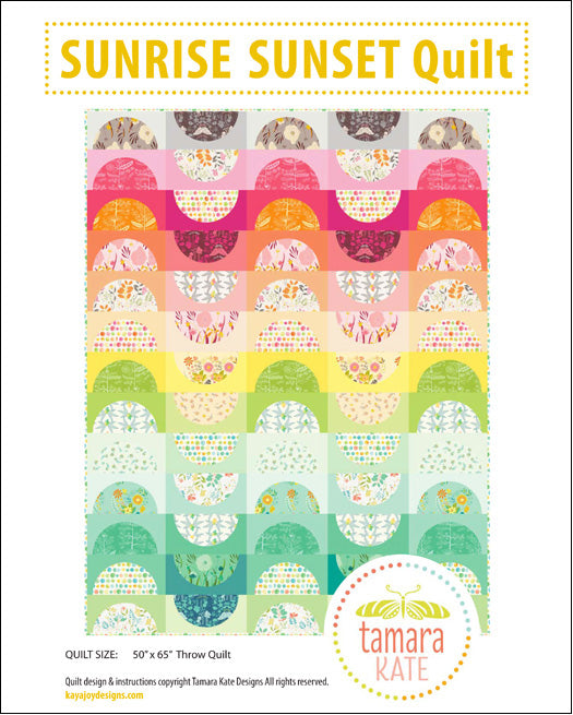 Sunrise Sunset Quilt Pattern by Tamara Kate – keystonemoderncreative