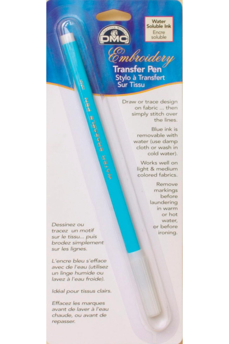 Embroidery Transfer Pen - Water Soluble Ink by DMC – keystonemoderncreative